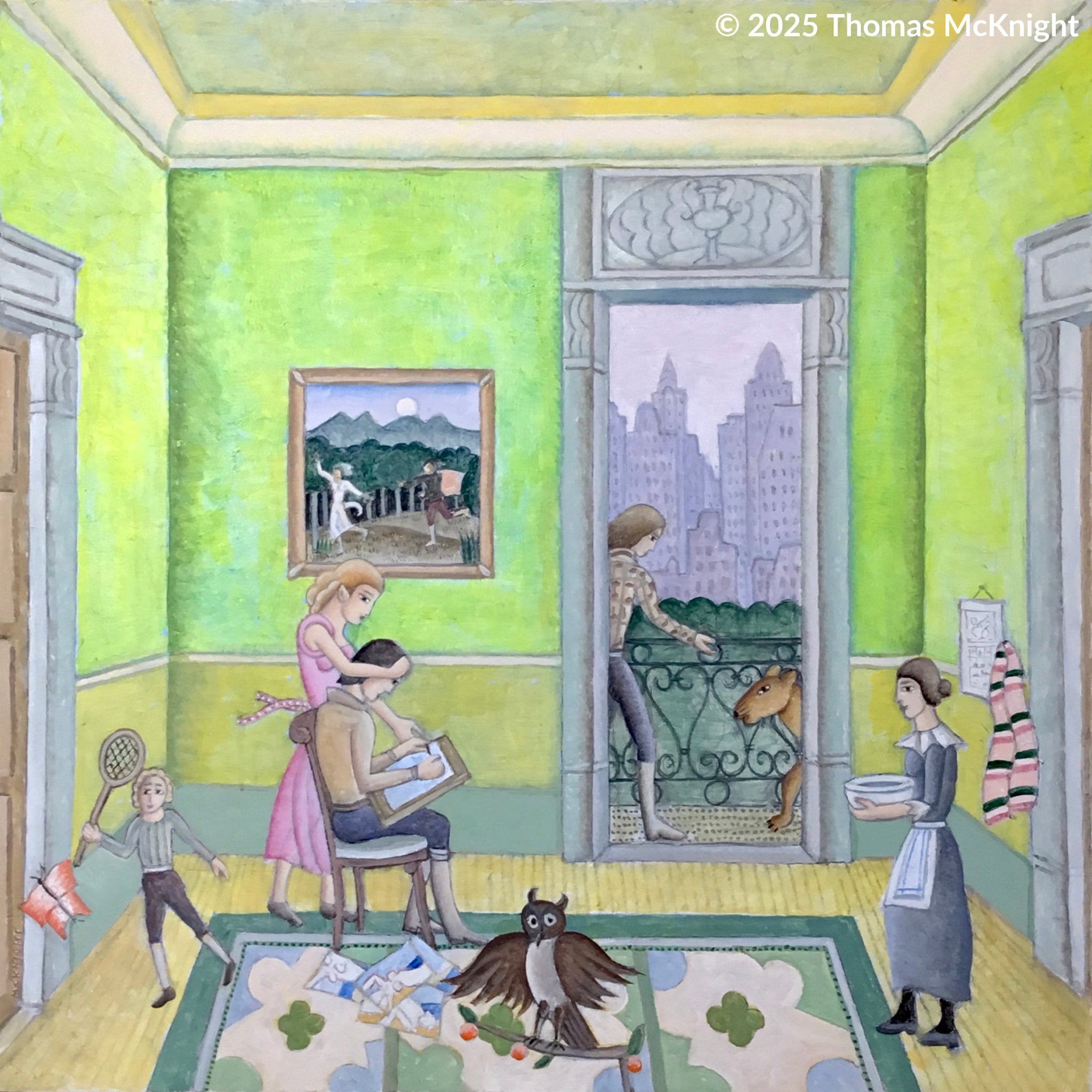 Green Studio with Central Park