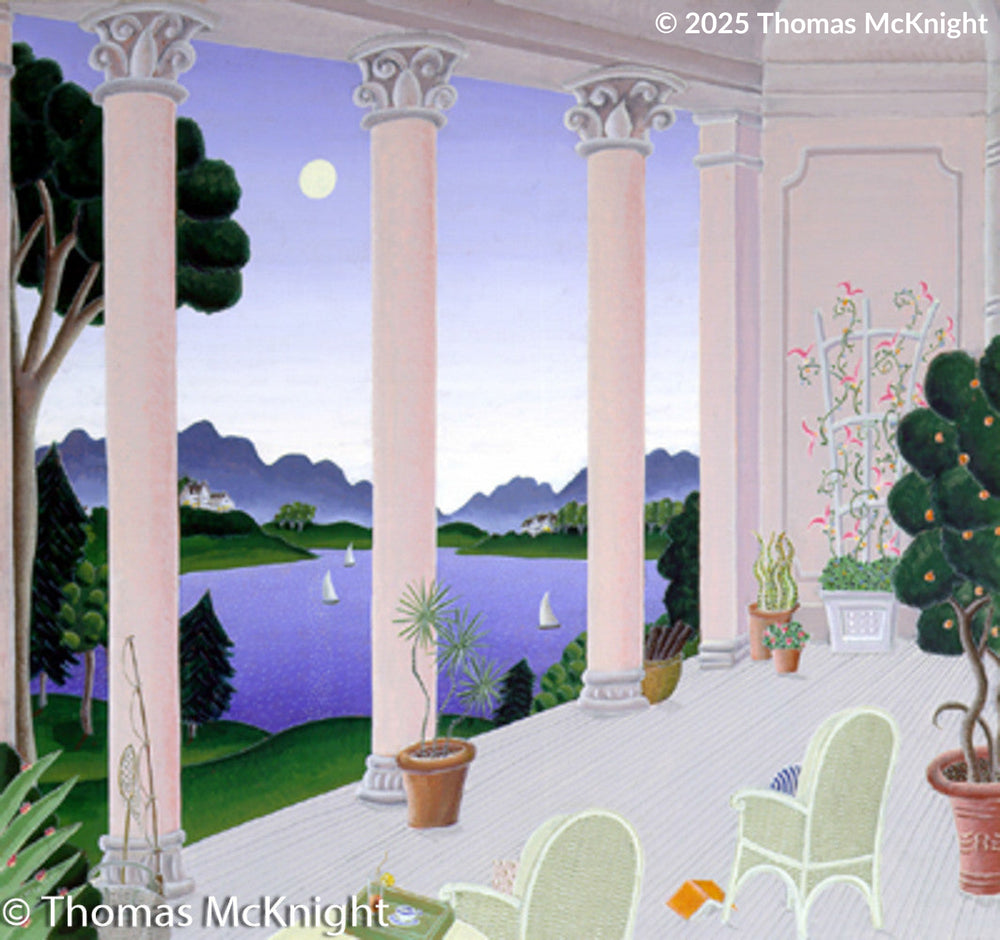 Thomas McKnight Paintings, Prints, Silkscreens, Etchings, Serigraphs